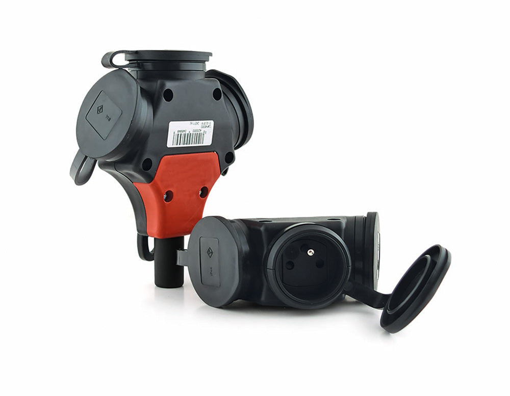 TRIPLE FLAP SOCKET - 2P + A – DEBRICO